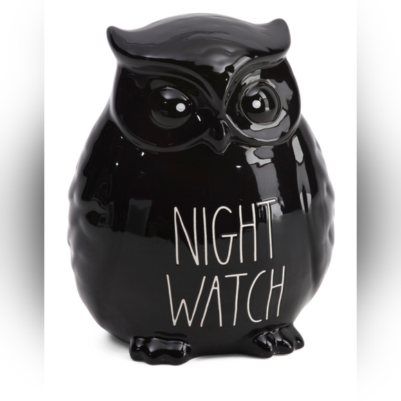 Rae Dunn | Accents | Nip Rae Dunn Night Watch Owl Ceramic Statue | Poshmark